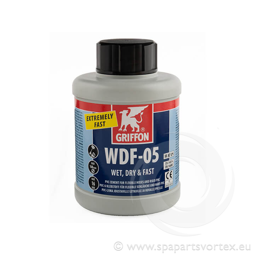 Griffon WDF-05 Fast PVC Glue (Pipe Cement) 500ml | VDL